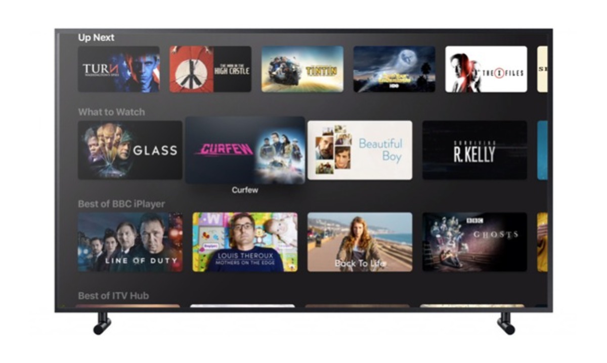 Телевизор Samsung с Airplay 2 и приложением Apple TV - Sprut.AI