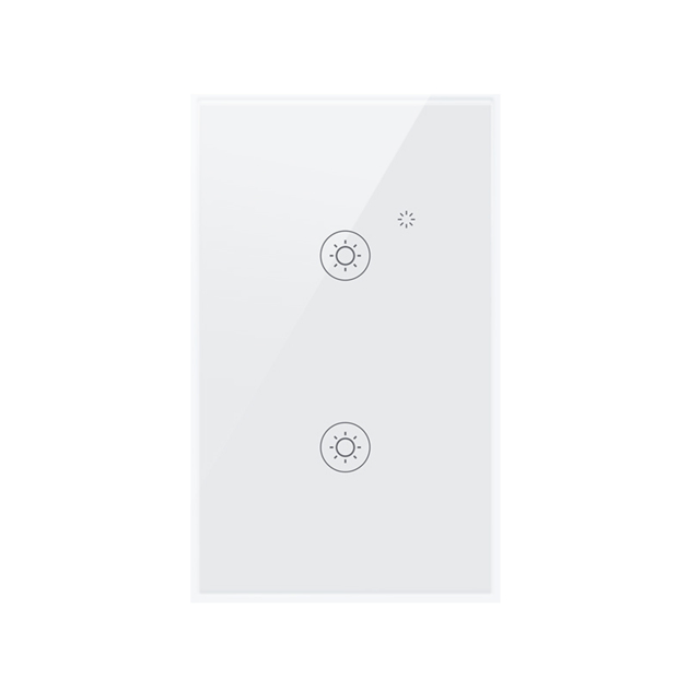 Zigbee US Smart Light Switch 2 gang - Sprut.AI