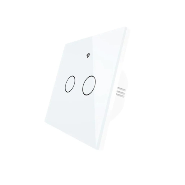 Moes Gang Smart Switch Sensor w/o grounding, Zigbee 2CH - Sprut.AI