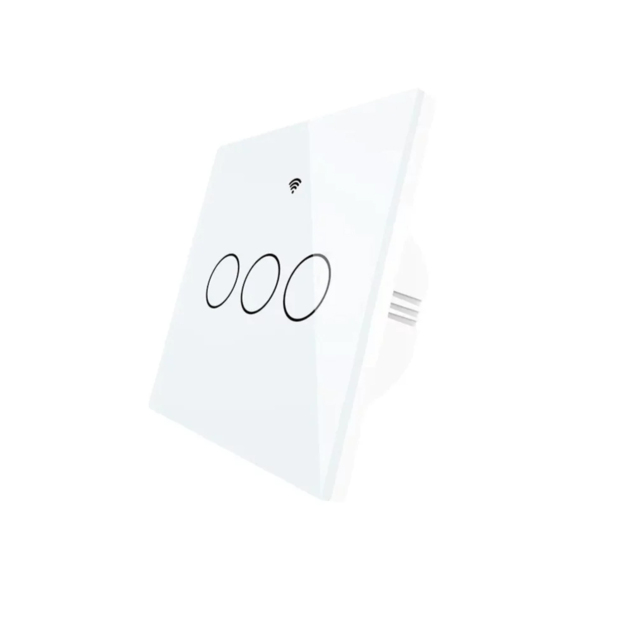 Moes Gang Smart Switch Sensor w/o grounding, Zigbee 3CH - Sprut.AI