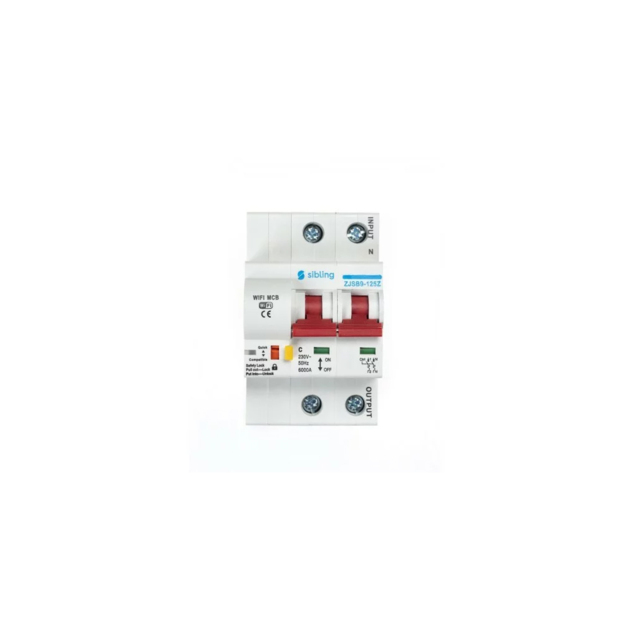 Умный автомат 20А Sibling Powerswitch-A20(2) двухполюсный (без ...