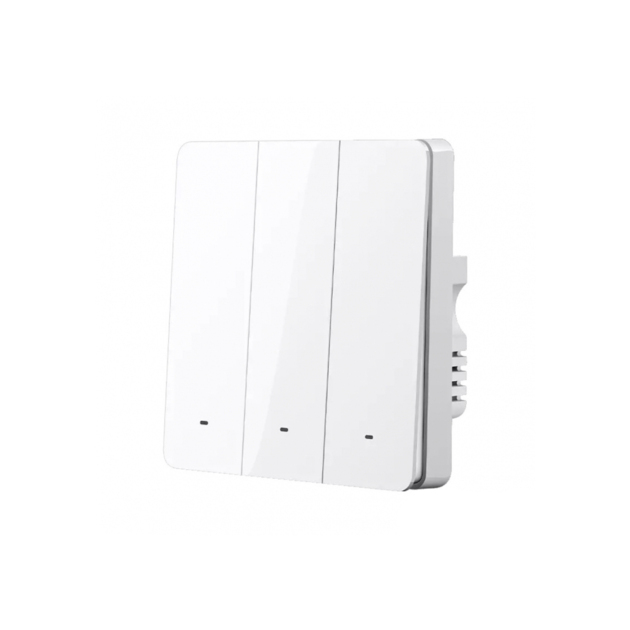 Умный выключатель трехклавишный Xiaomi Gosund Smart Wall Switch White (S5AM) - Sprut.AI