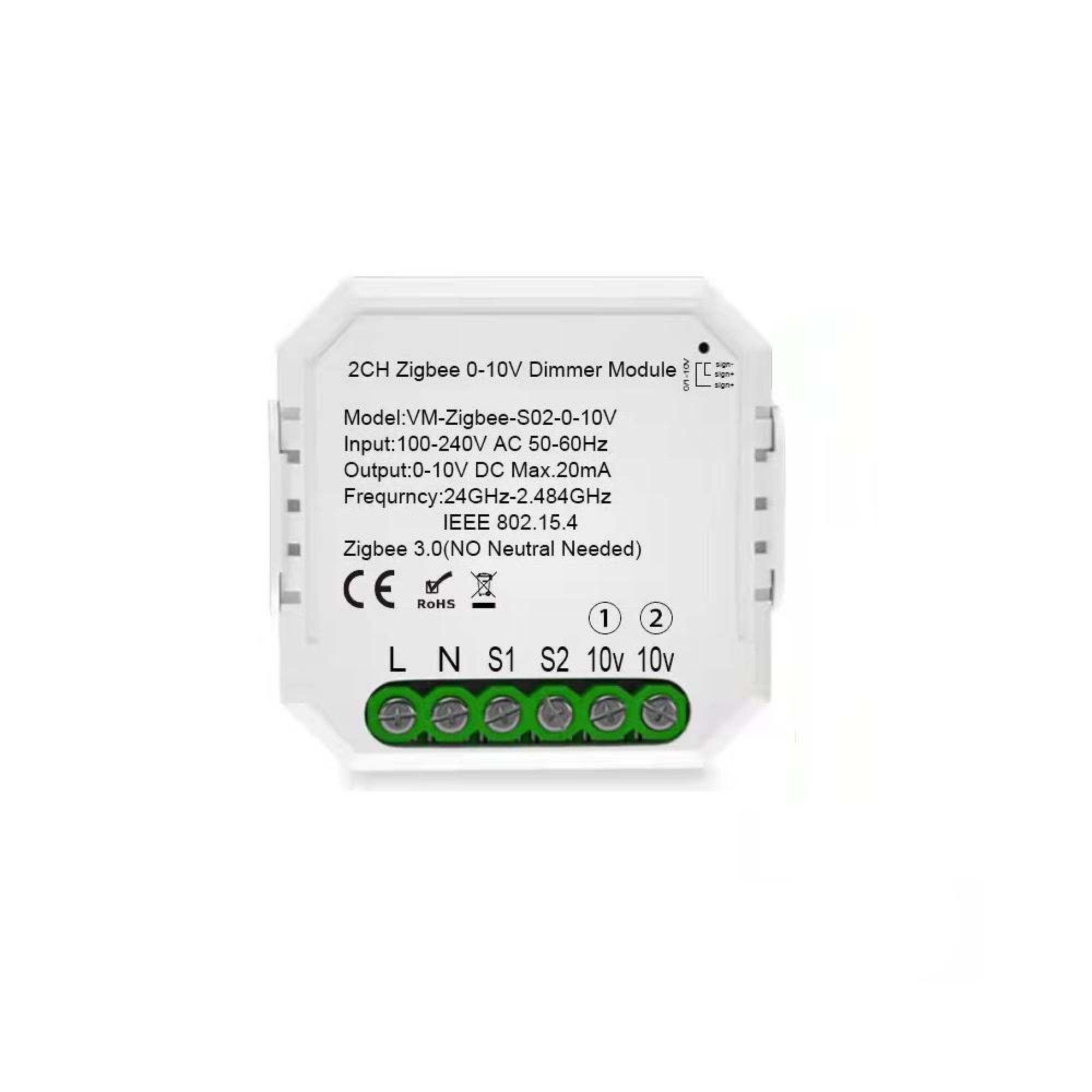 Диммер Lonsonho Tuya Zigbee - Sprut.AI