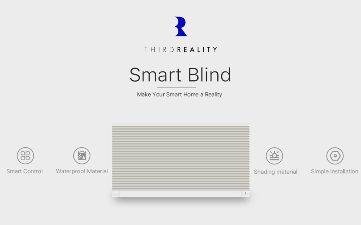 Умные ZigBee жалюзи Smart Blind от компании THIRDREALITY - Sprut.AI